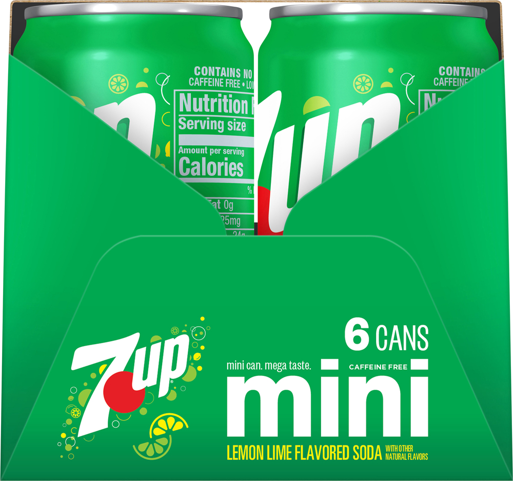 7-UP Lemon Lime Flavored Mini Soda-Planogram-Right