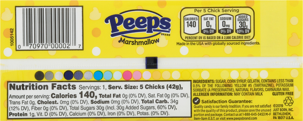 peeps candy font
