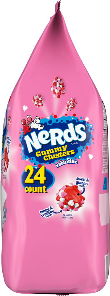 colorful candy with a gummy cluster