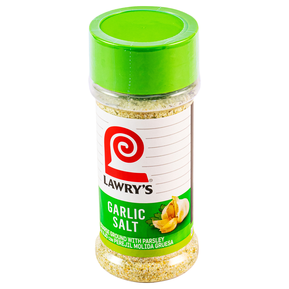 Lawry's Classic Coarse Ground Garlic Salt-Front-Right-Elevated