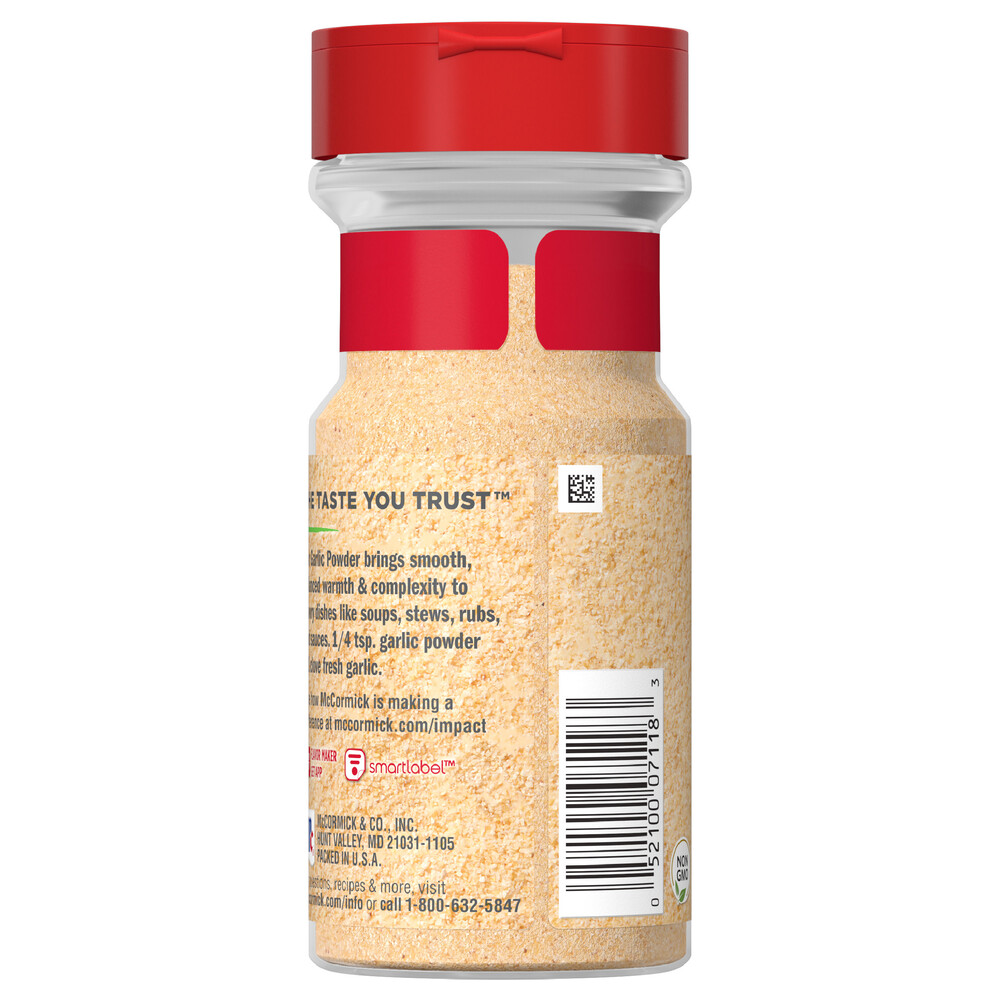 McCormick Garlic Powder-Planogram-Back