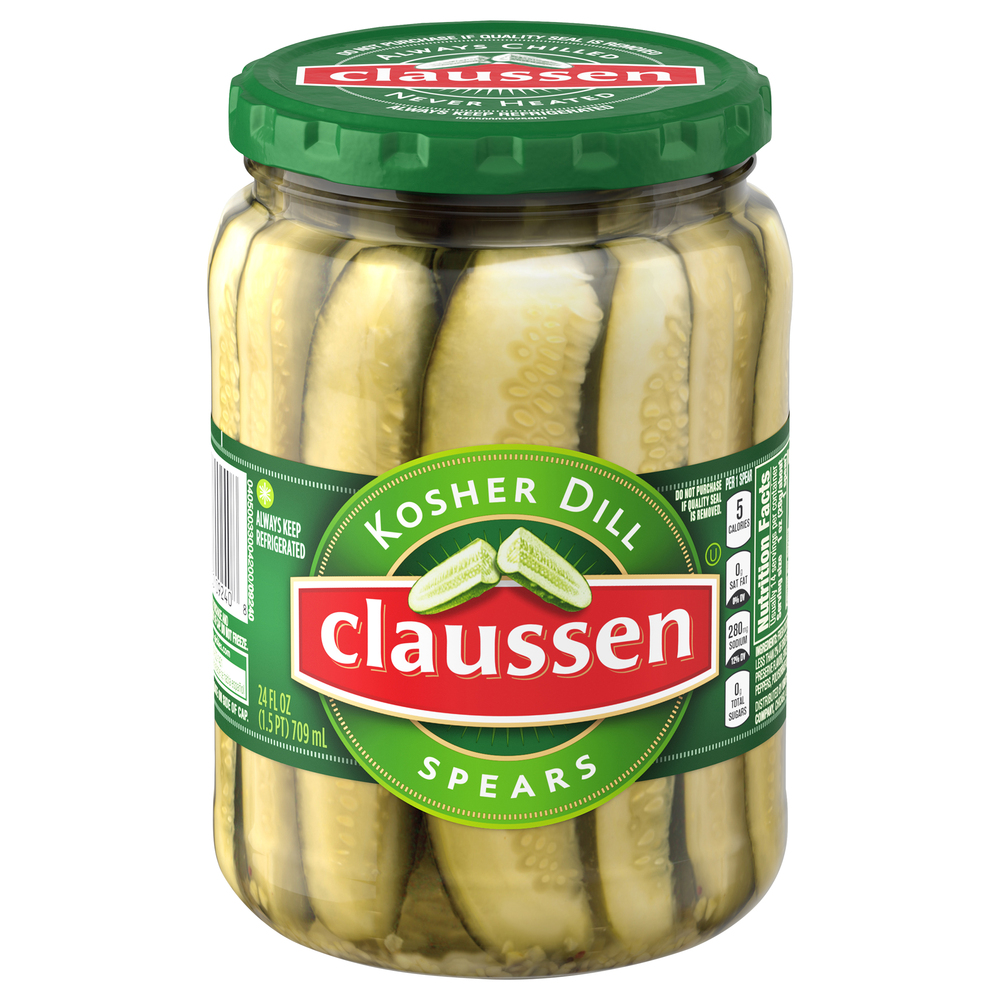 Claussen Kosher Deli-Style Pickle Spears-Main