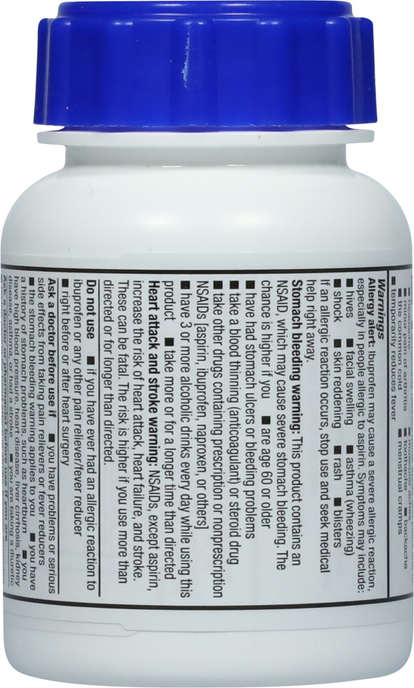 TopCare Health Ibuprofen, 200 mg, Tablets-Planogram-Back