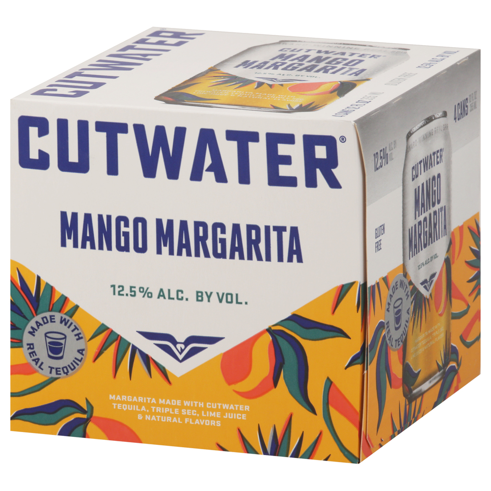Cutwater Mango Margarita-Front-Right-Elevated