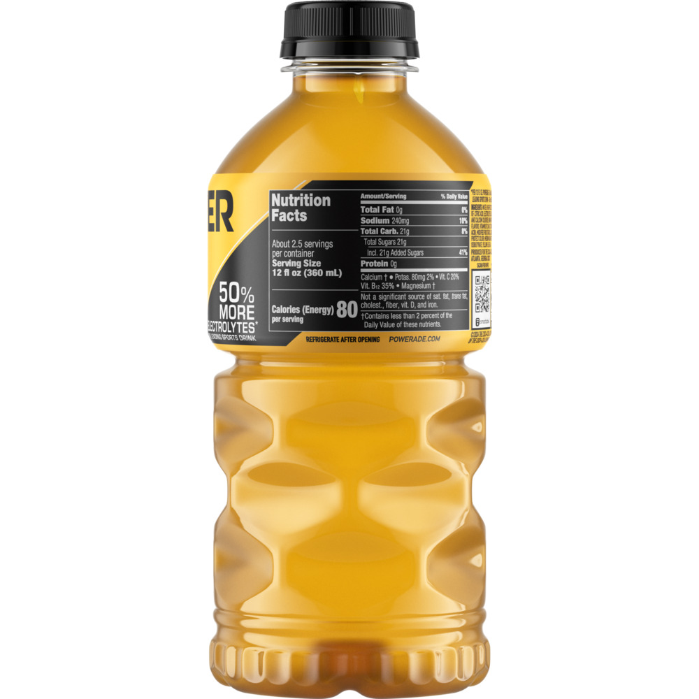 Powerade Energy Drink Side Effects