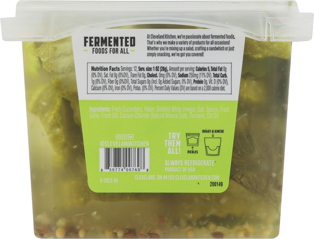 pickle chips ingredients