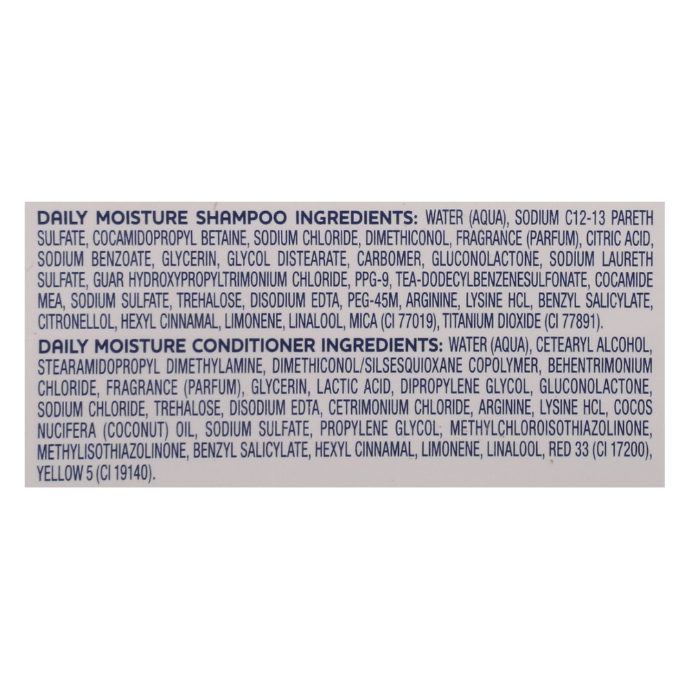Dove Shampoo Ingredients