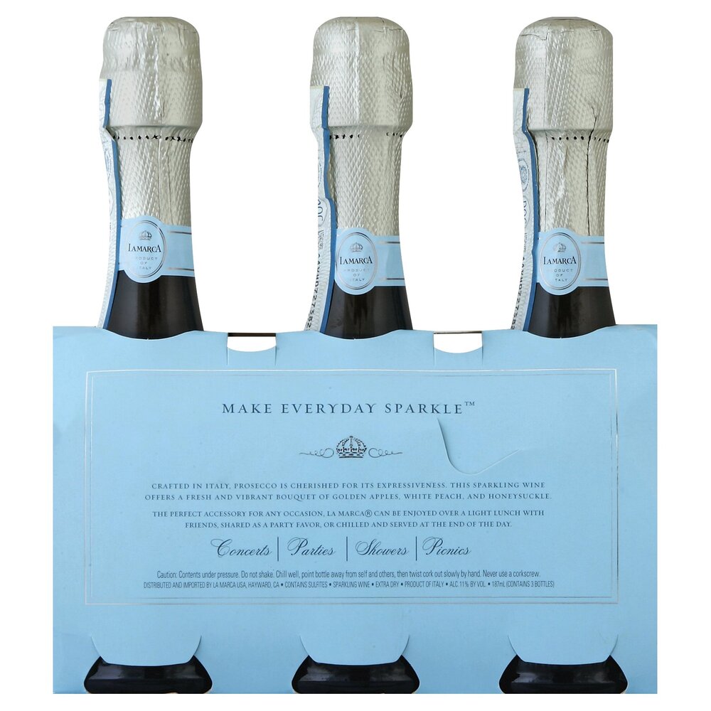 La Marca Prosecco Sparkling Wine-Planogram-Back
