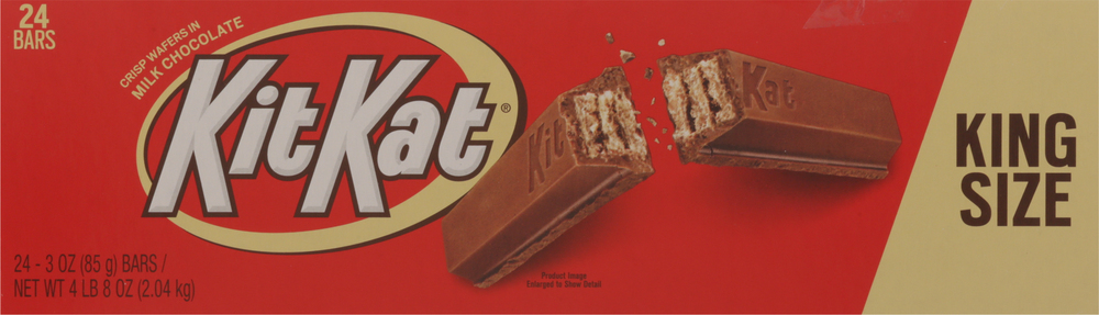 Kit Kat Crisp Wafers in Milk Chocolate, King Size-Planogram-Right