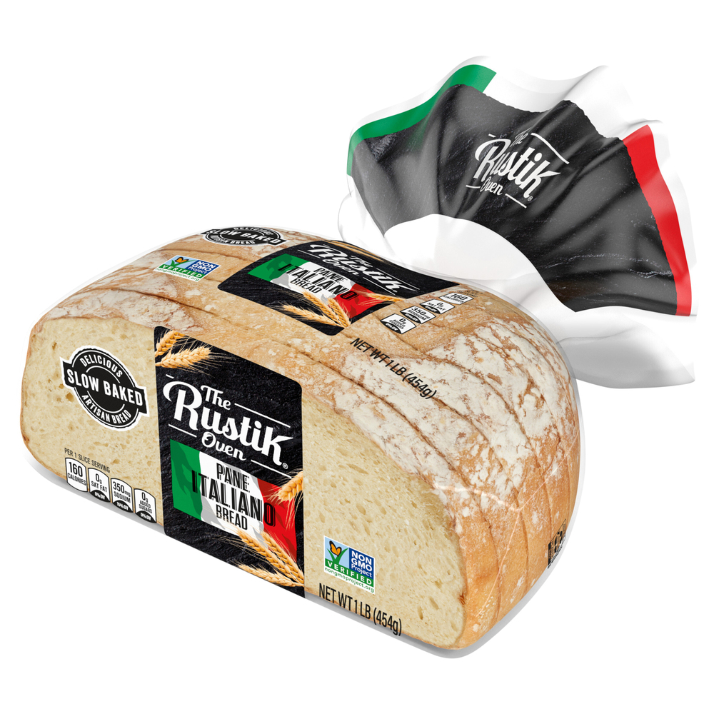 The Rustik Oven Bread, Pane Italiano-Front-Right-Elevated