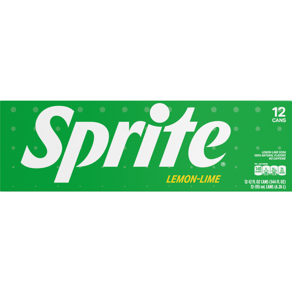 Sprite Lemon Lime Soda, 12 fl oz-Main