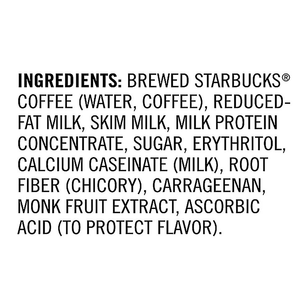 starbucks coffee liqueur ingredients
