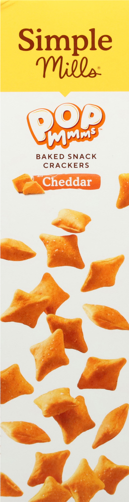 Simple Mills Pop Mmms Baked Snack Cheddar Crackers-Planogram-Left