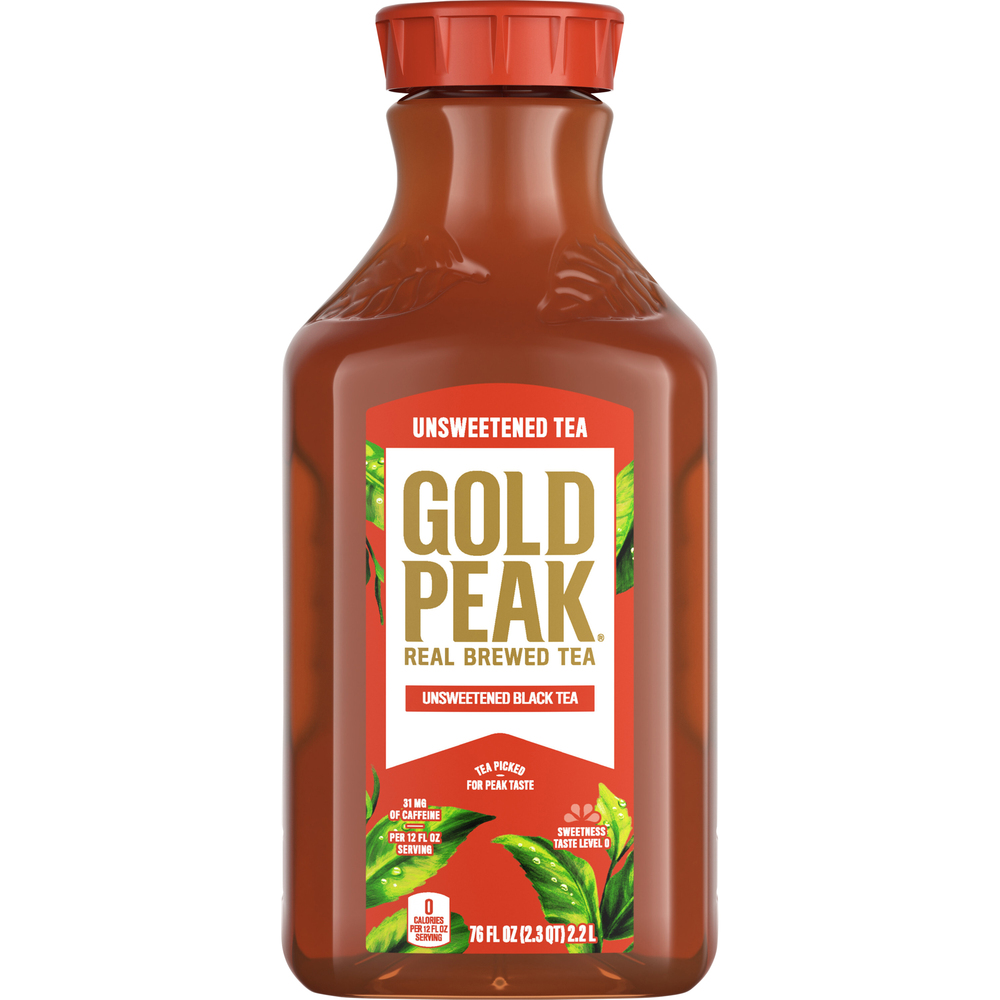 Gold Peak Unsweetened Black Tea Bottle-Main