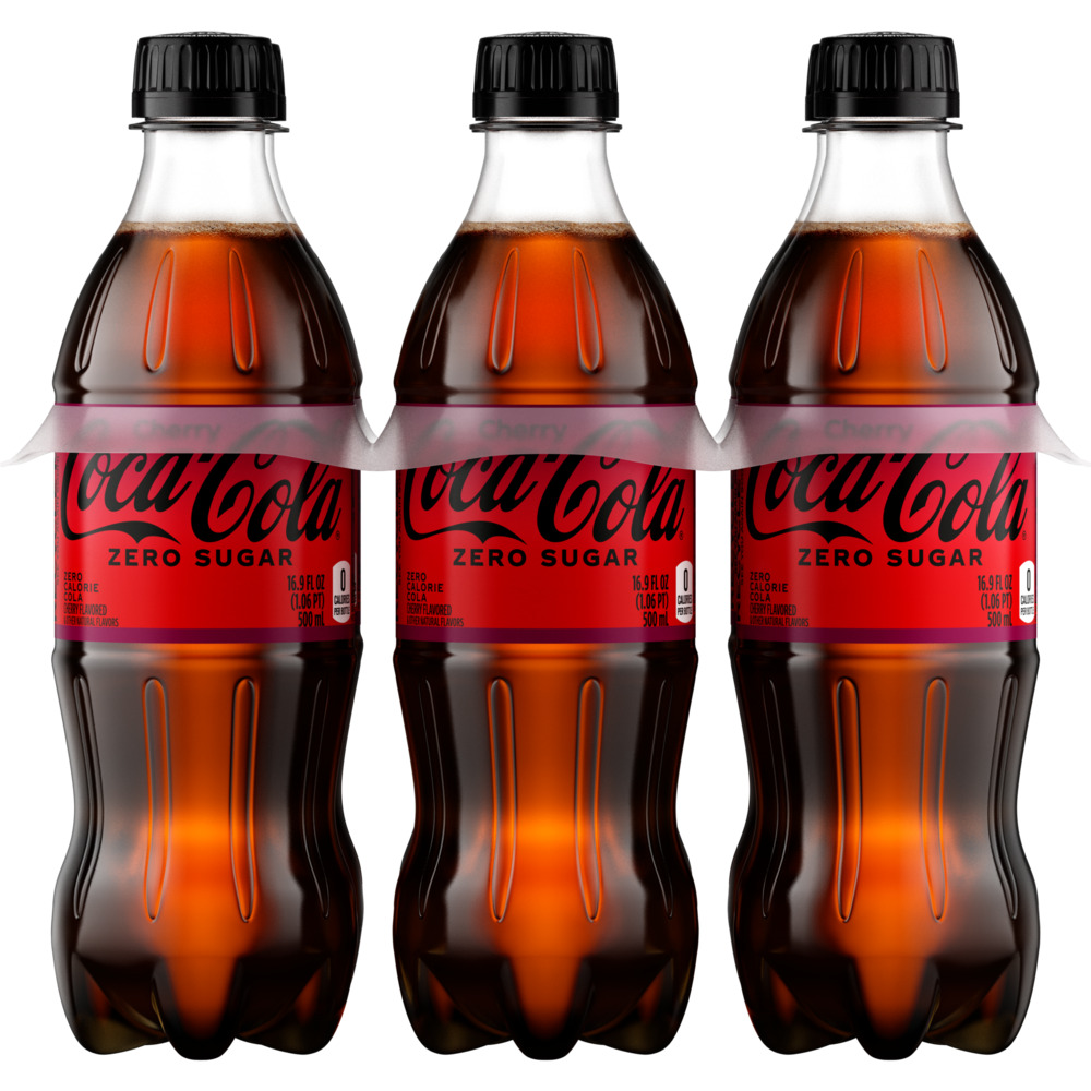 coke zero cherry 500ml
