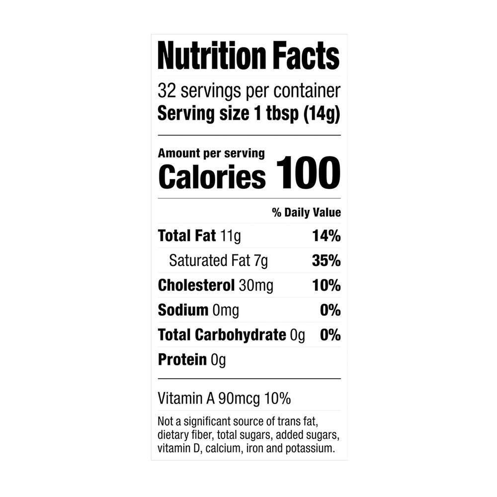 Land O Lakes Unsalted Butter-Nutrition-Facts