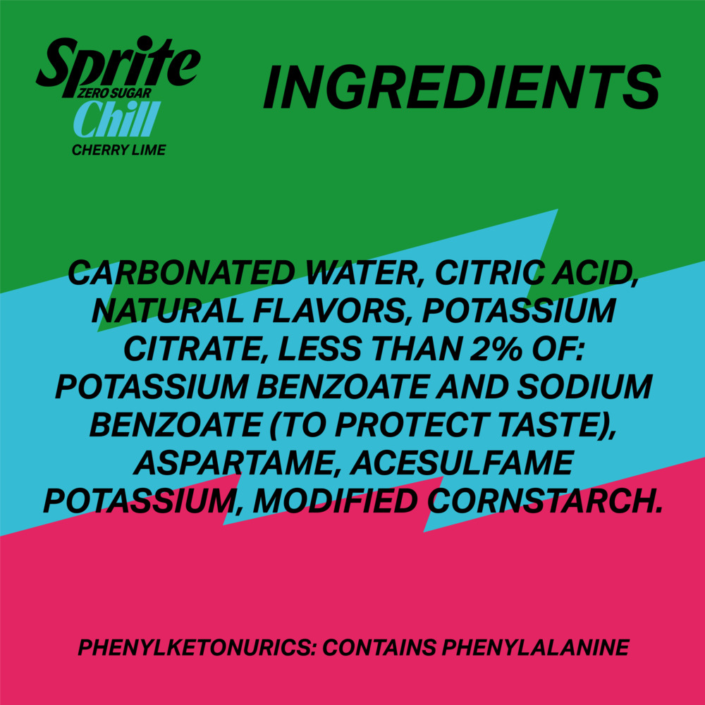 sprite ingredients