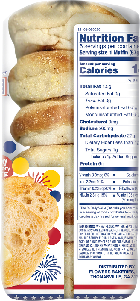 Wonder English Muffins, Sourdough-Planogram-Right