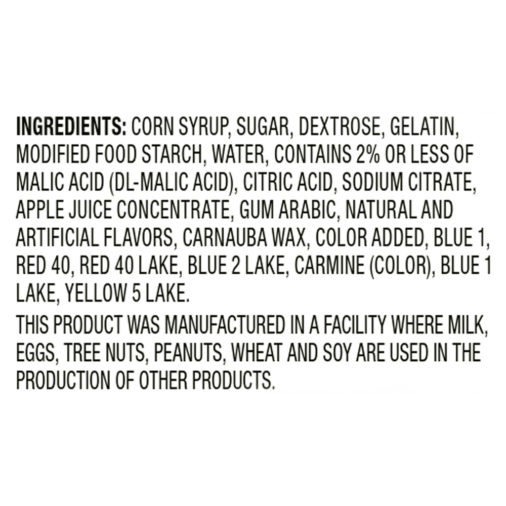 wonka nerds ingredients