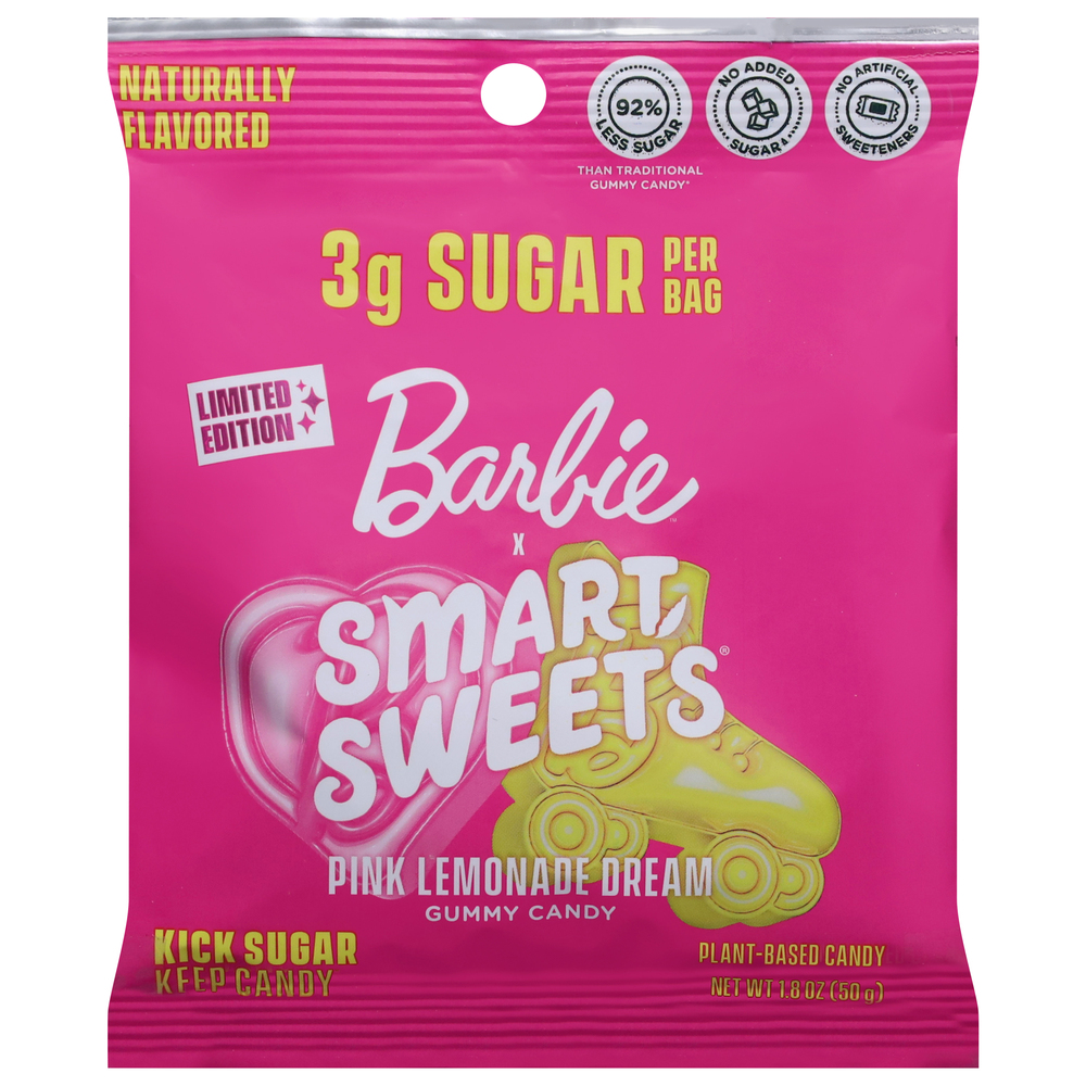 SmartSweets Gummy Candy, Pink Lemonade Dream, Barbie-Main