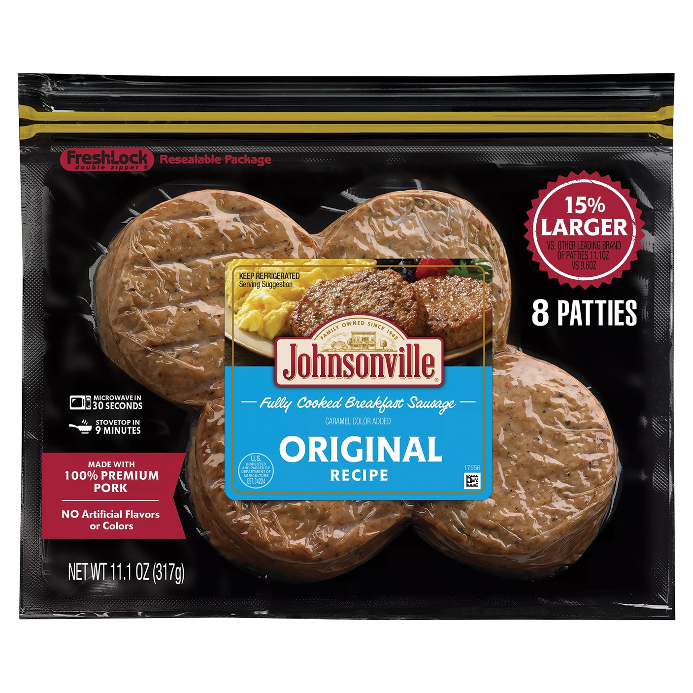 how to cook johnsonville hamburger