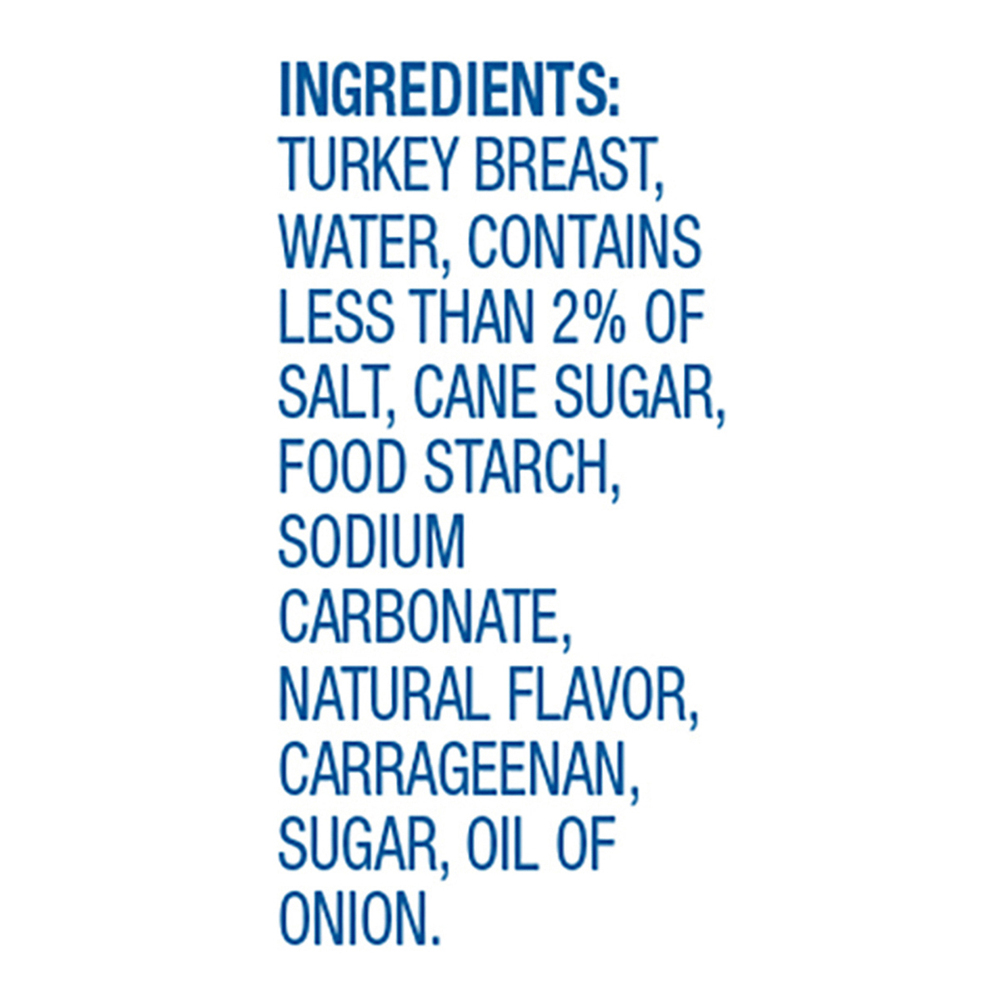 Foster Farms Herb Seasoned Turkey Breast Boneless Roast-Ingredients