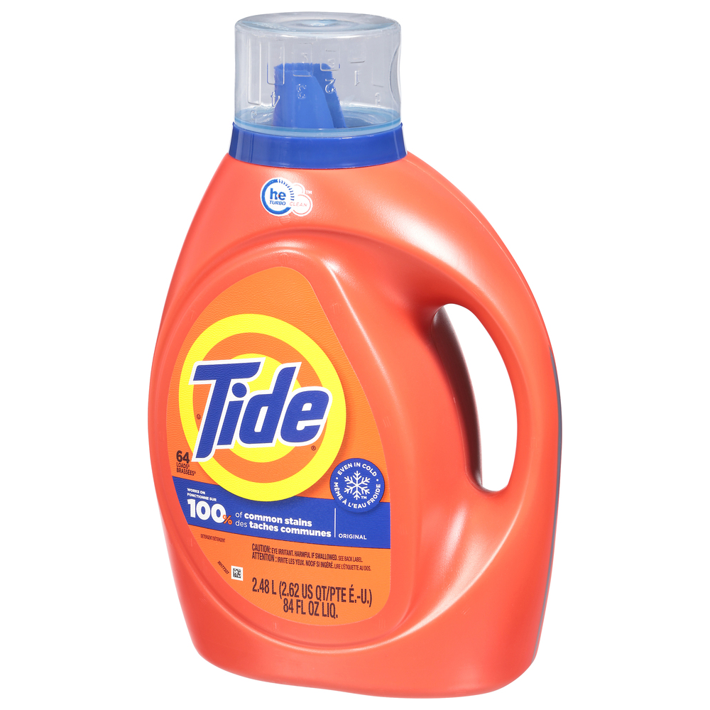 Tide Detergent, Original-Front-Right-Elevated
