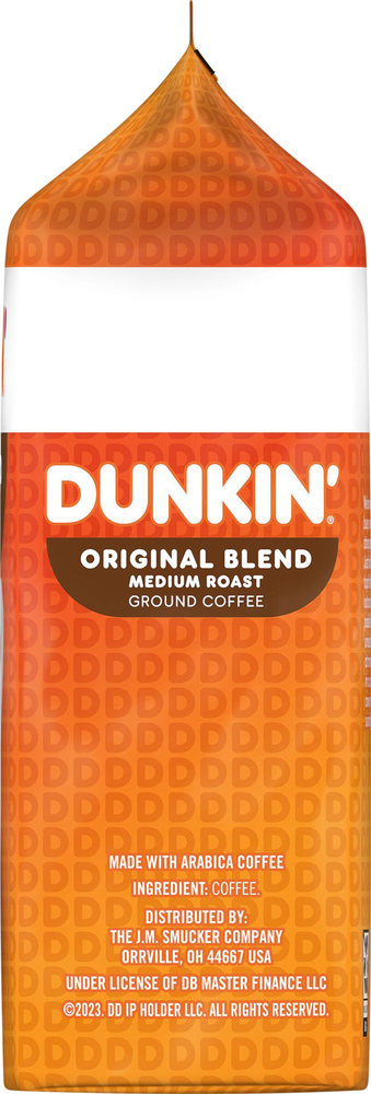 Dunkin' Coffee, Ground, Medium Roast, Original Blend-Planogram-Right