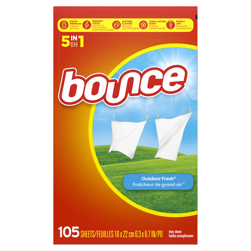 Bounce Dryer Sheets, Outdoor Fresh-Nutrition-Facts