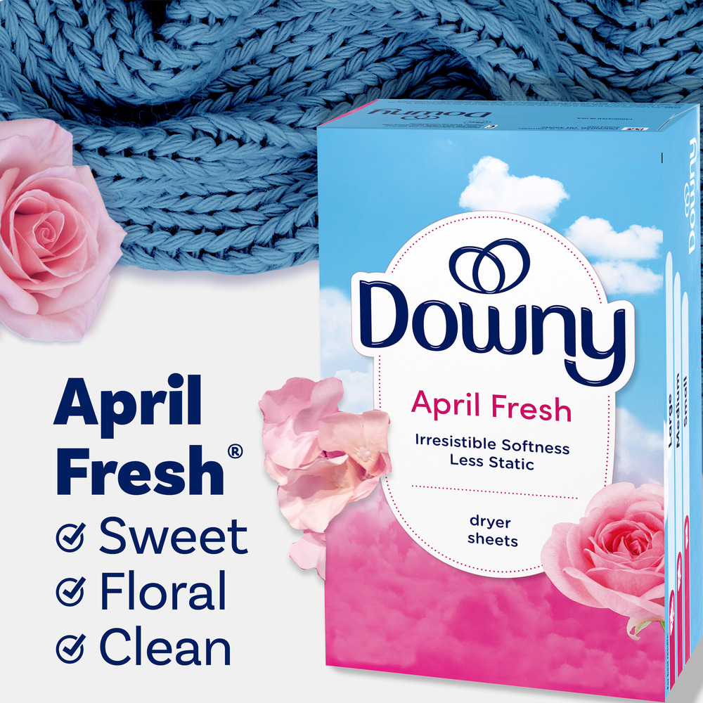 Downy Fabric Softener Dryer Sheets, April Fresh-Nutrition-Facts