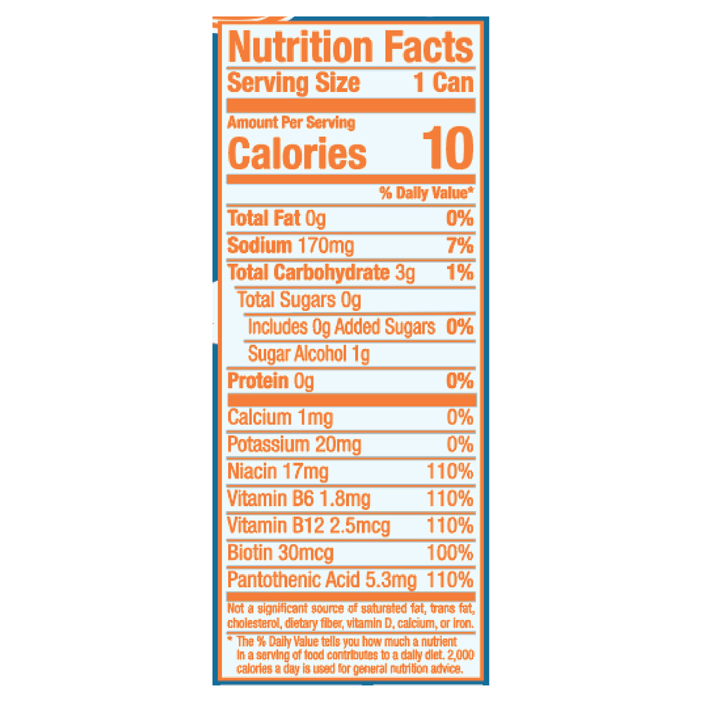 Alani Nu Energy Drink, Dream Float-Nutrition-Facts