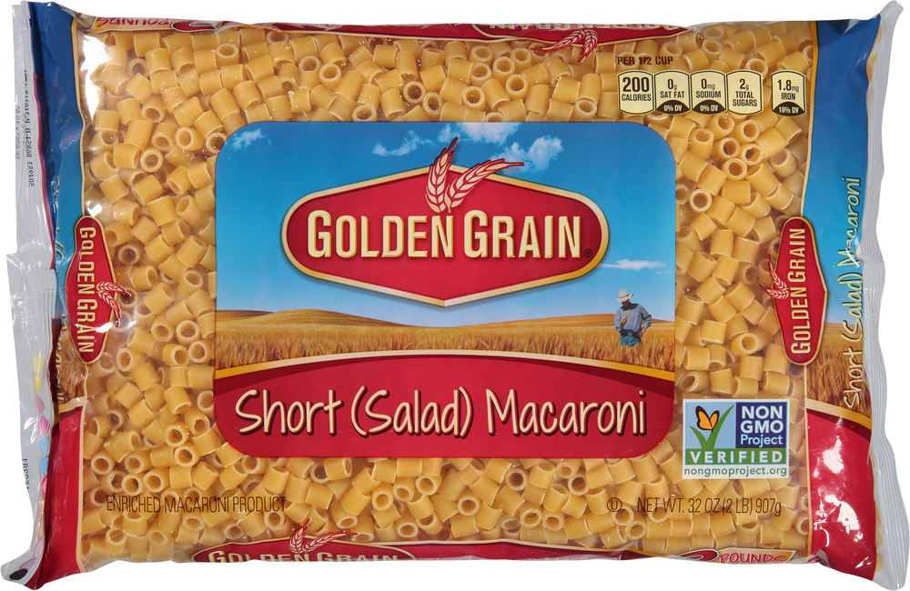 Golden Grain Macaroni, Short Salad-Main