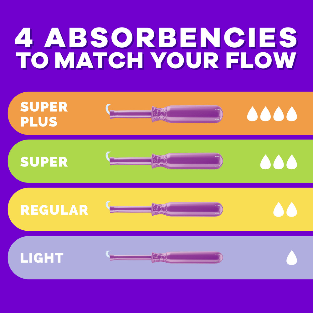 tampax radiant regular