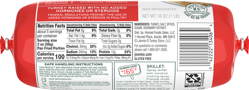 how long to cook jennie o turkey hot dogs