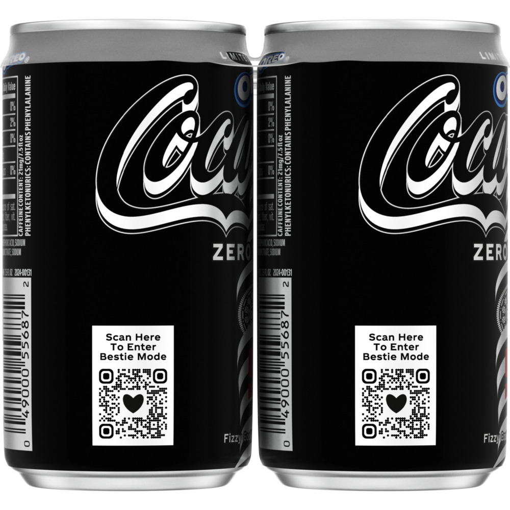 coke zero caffeine