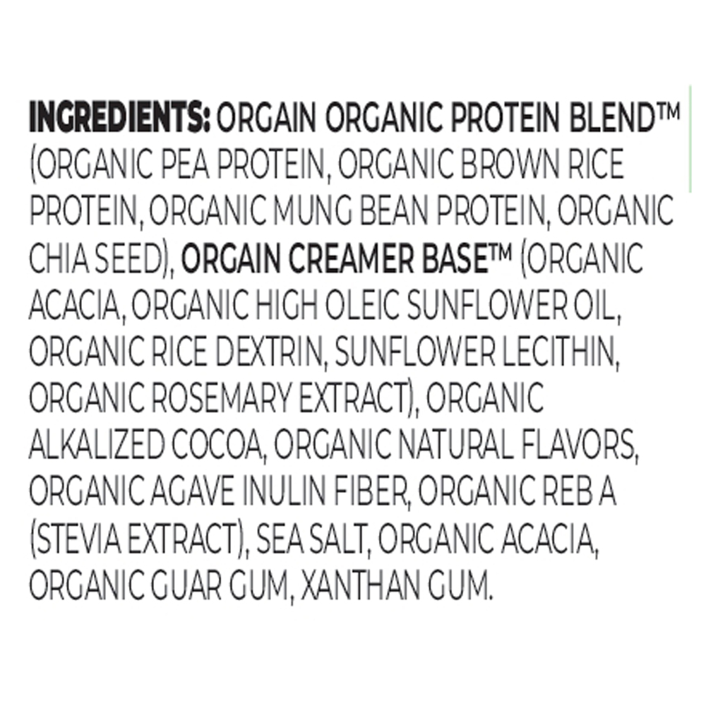 Orgain Organic Protein Protein Powder, Creamy Chocolate Fudge Flavor ...