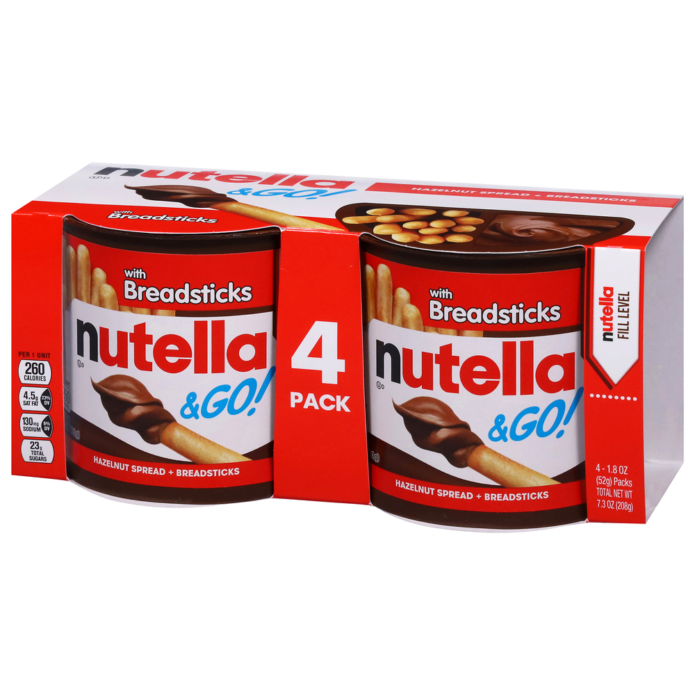 nutella spread packets