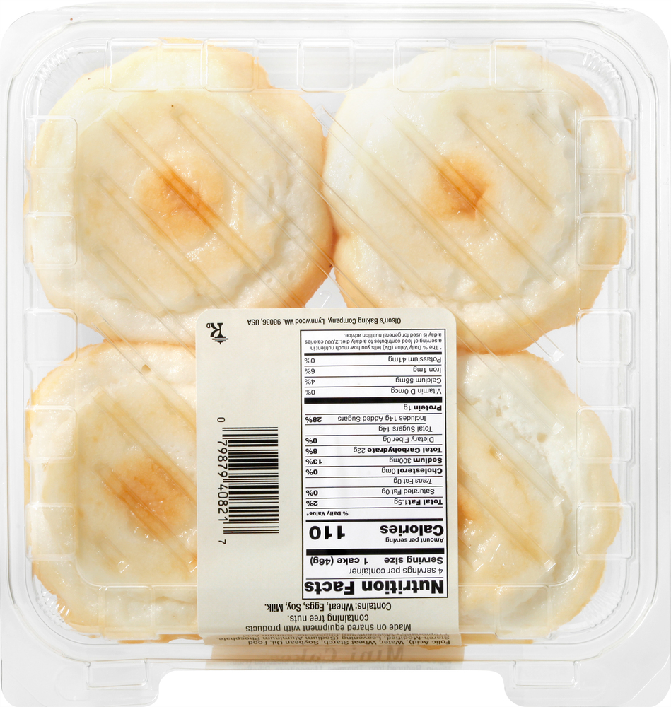 Olson's Baking Company Angel Food Mini-Cakes-Planogram-Back