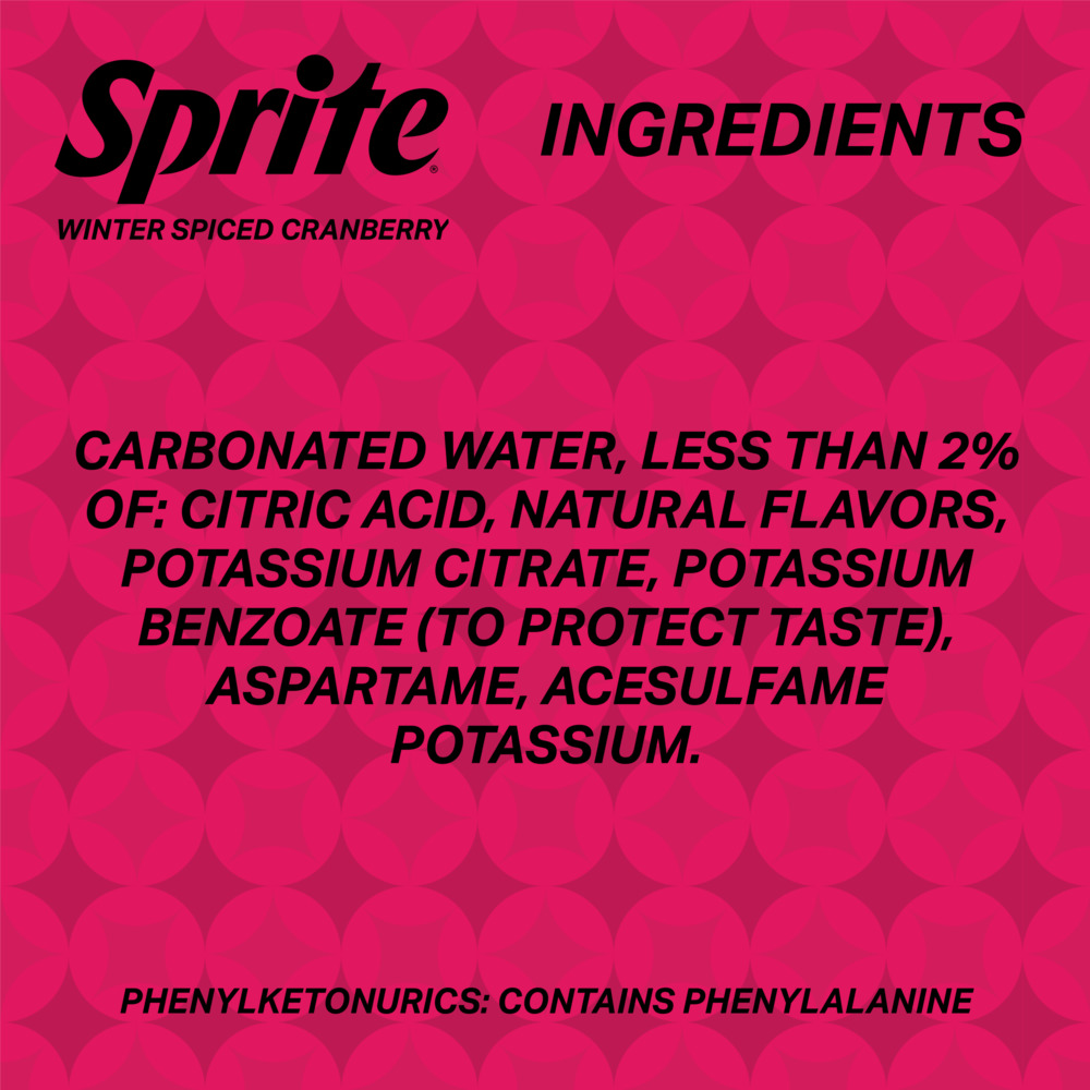 sprite ingredients us