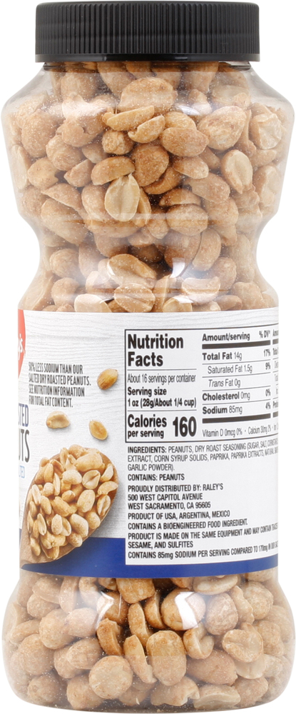 lightly salted peanuts