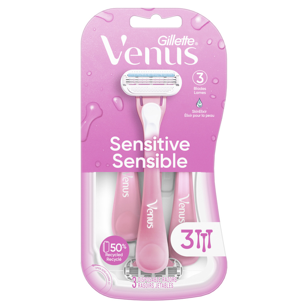 Venus Sensitive Women's Disposable Razor-Hero