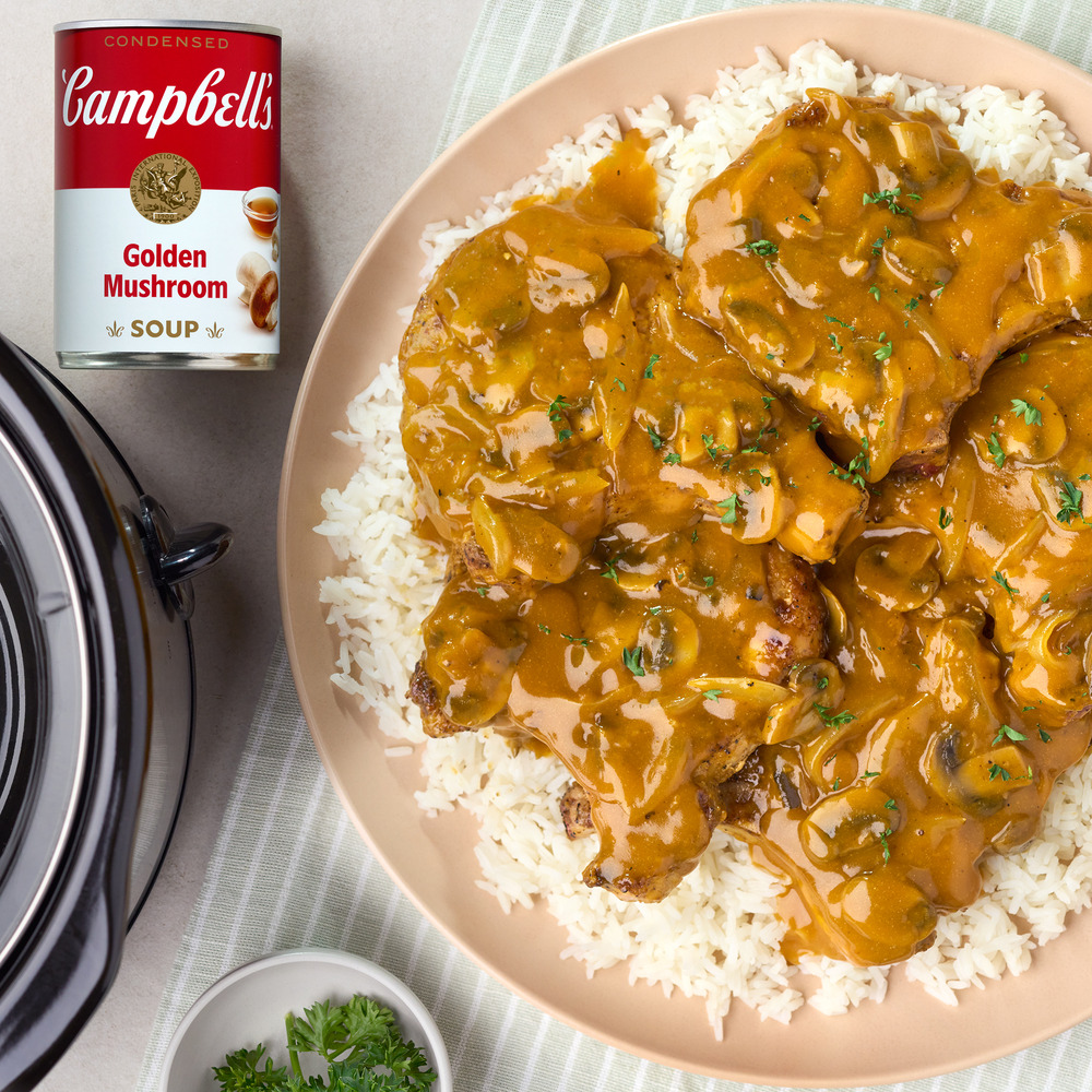 how to cook mushroom soup campbell