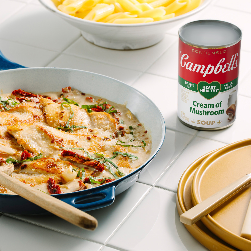 how to cook mushroom soup campbell