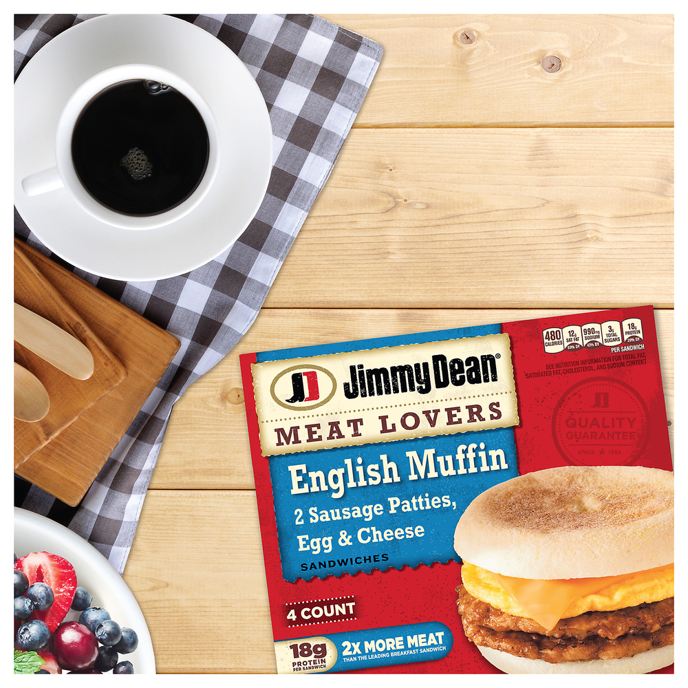 Jimmy Dean Frozen Breakfast Sandwiches