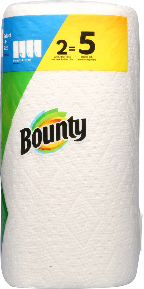 Bounty Paper Towels Logo Bounty White Full Sheets Double Plus Rolls