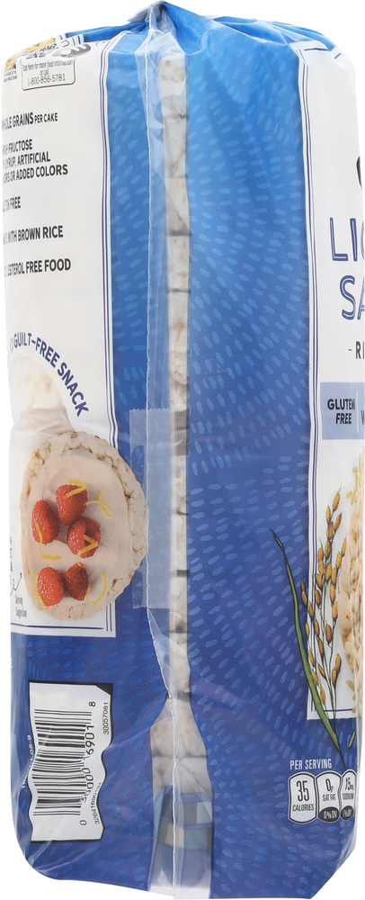 Quaker Rice Cakes, Lightly Salted-Planogram-Left