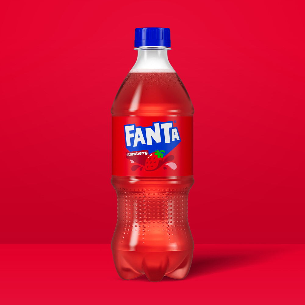 Fanta Strawberry Soda Fanta Strawberry Soft Drink 330ml Pack Of 24
