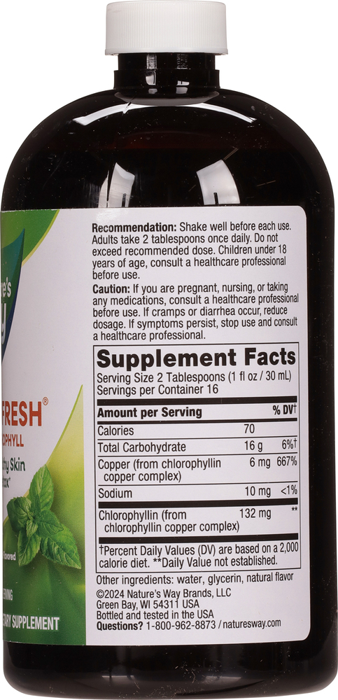 chlorophyll instructions