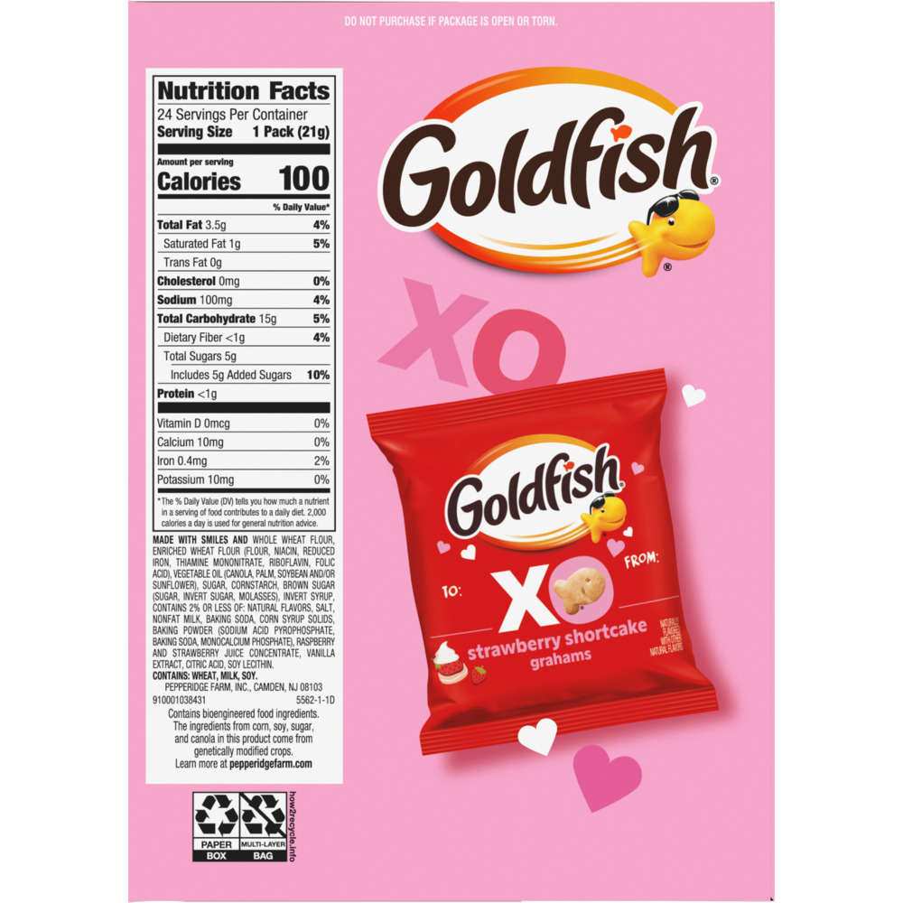 goldfish strawberry shortcake