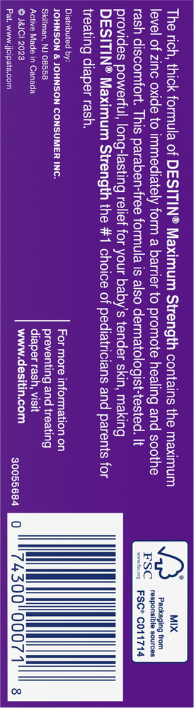 desitin maximum strength